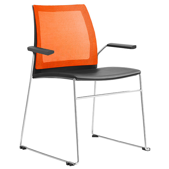 VINN MESH BACK CHAIR WITH ARMS Sydney – Equip Office Furniture VINN MESH BACK CHAIR WITH ARMS Sydney – Equip Office Furniture