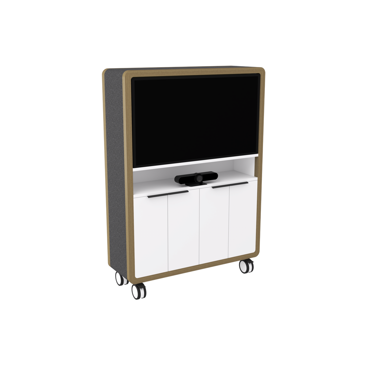 Rover Mobile TV Cabinet with Storage Sydney – Equip Office Furniture