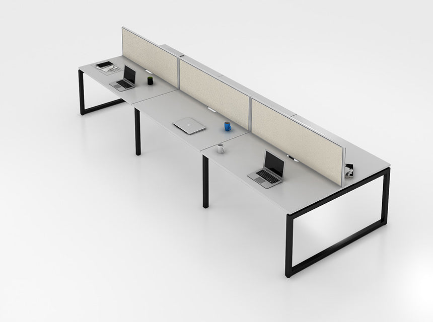 WORKSTATION SYSTEMS IN BLACK Sydney – Equip Office Furniture