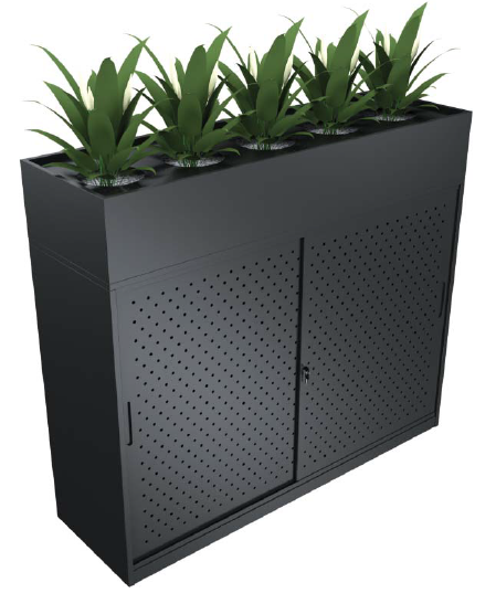 SLIDING DOOR CABINET WITH OPTIONAL PLANTER BOX Sydney – Equip Office ...