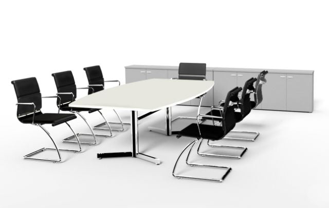 STATUS BOARDROOM TABLES WITH SUPREME BASE Sydney – Equip Office Furniture
